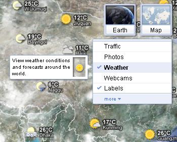 Google Maps adds a Weather Layer | DataReign