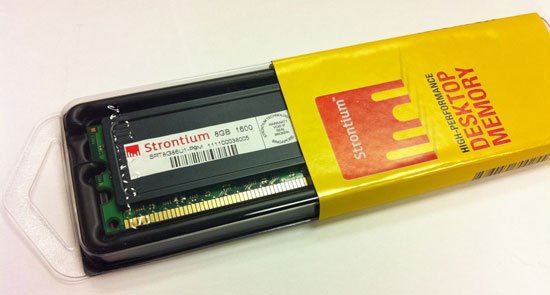 Strontium Launches 8GB DDR3 RAM Modules | DataReign