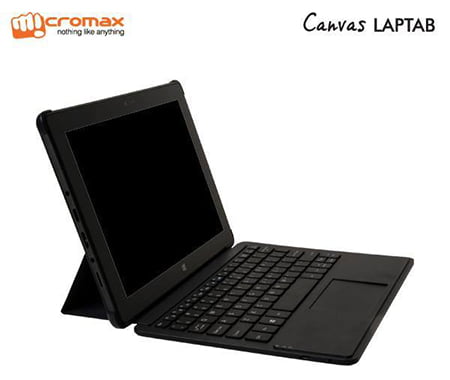 Micromax unveils dual-boot Canvas LapTab - runs Android Jelly Bean and ...
